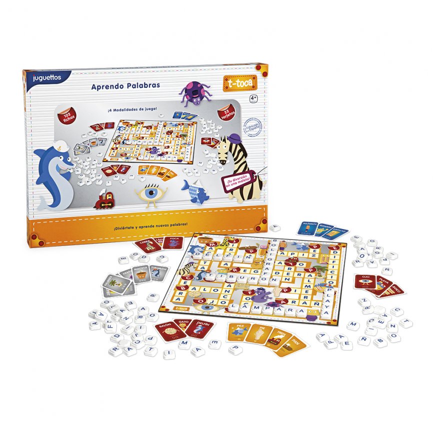 T-TOCA APRENDO LAS PALABRAS - Guía de Juegos y Juguetes